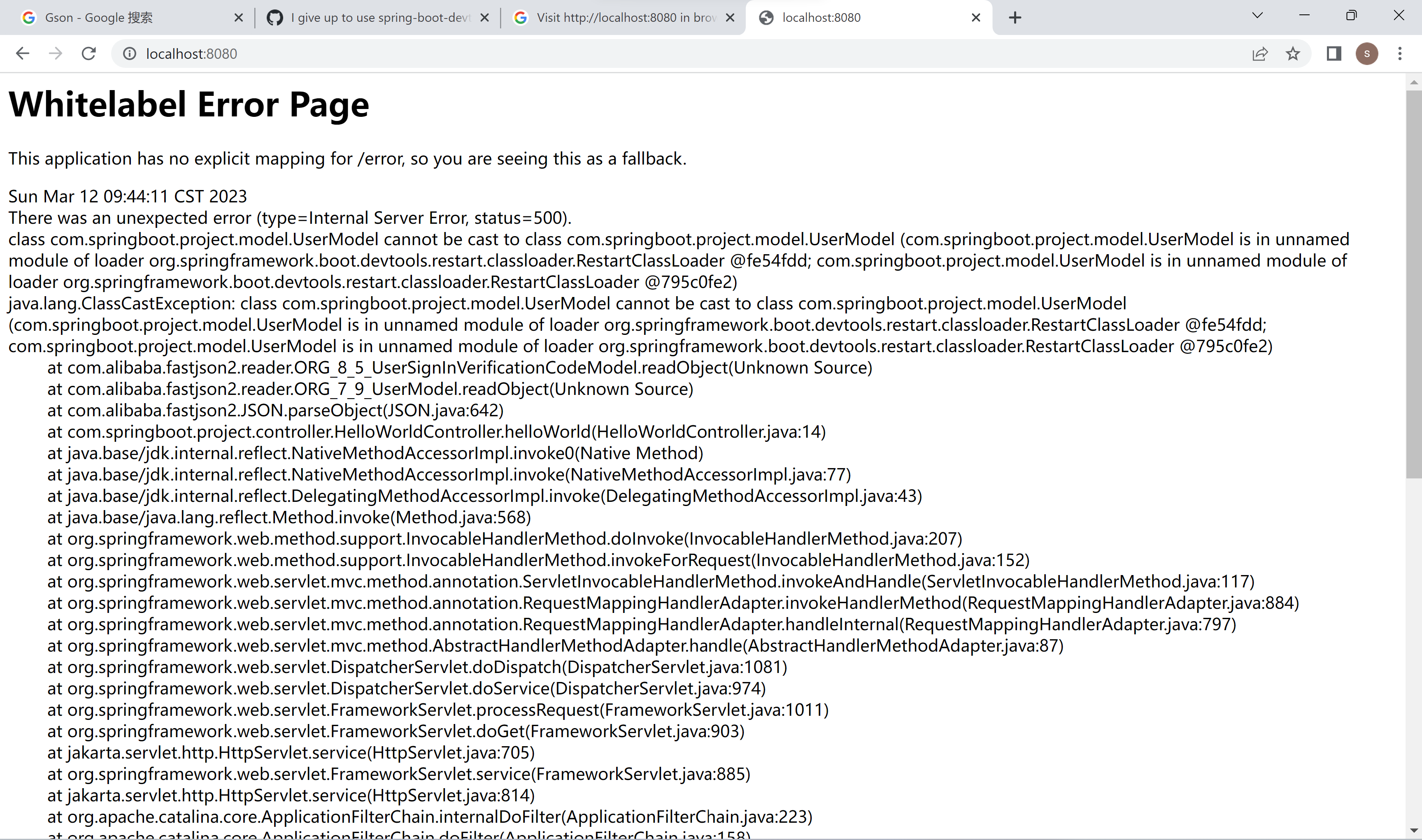 I give up to use spring-boot-devtools · Issue #34584 · spring-projects/spring-boot · GitHub