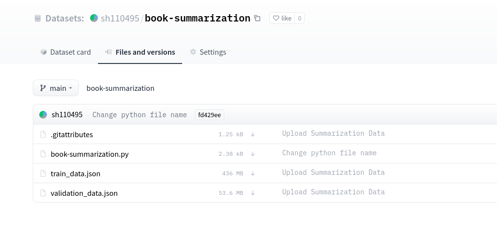 GitHub - sangHa0411/Korean-Summarization