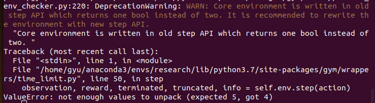 [Question] How can I fix this deprecated core problem? · Issue #3092 · openai/gym · GitHub