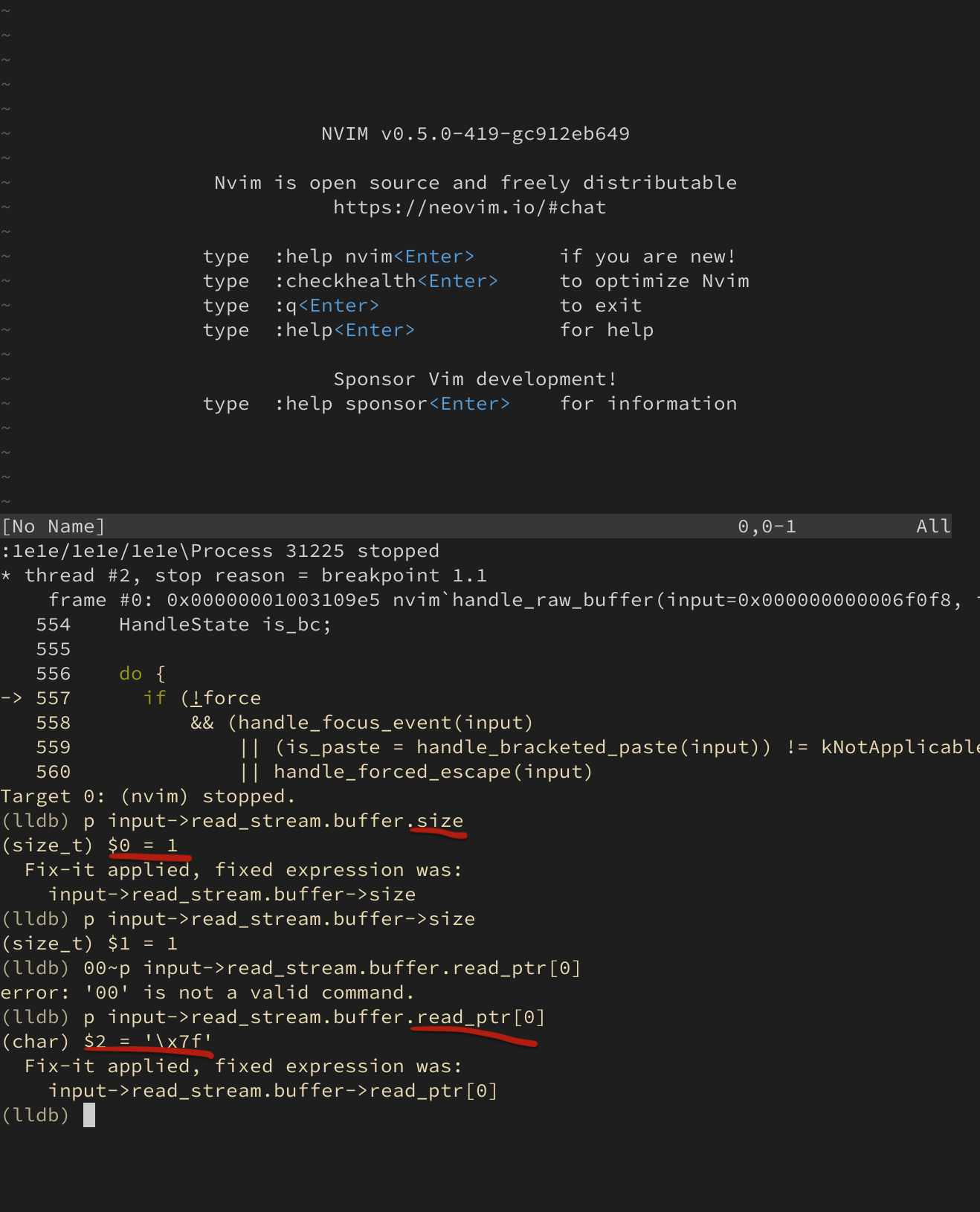 Fix handling of incomplete bracketed paste and bg color responses by ...