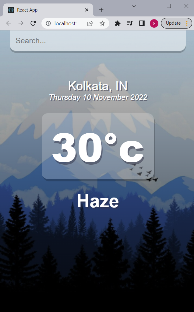 GitHub - Soudipdas/Weather-Report-App