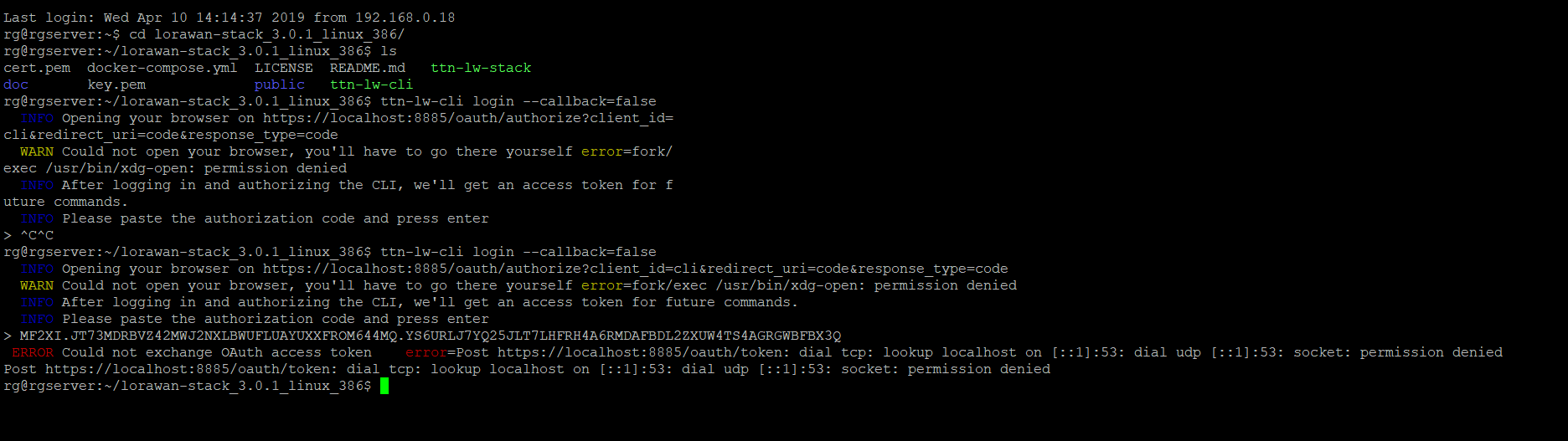 linux386_stack_1 exited with code 255 · Issue #520 · TheThingsNetwork ...