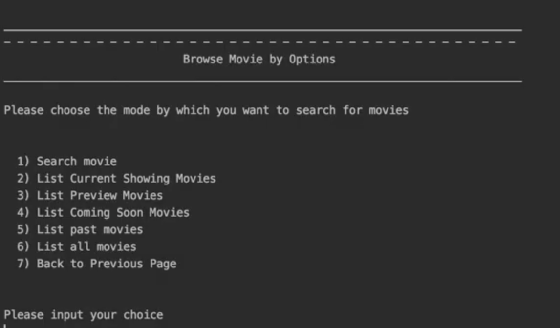 GitHub - randynyl/CZ2002-MOBLIMA-Movie-Booking-System-1: A School Group Project on Object ...