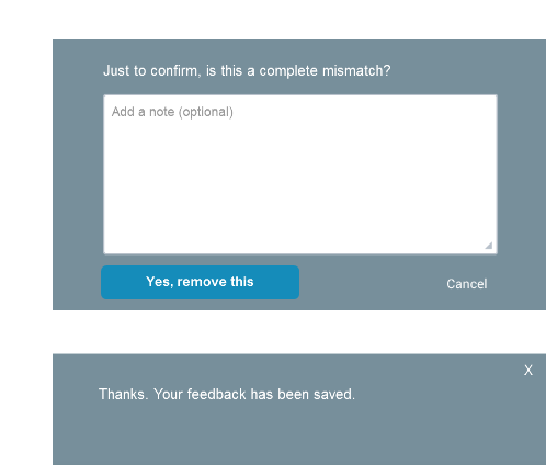 ability to dismiss record when not good match · Issue #339 · openreferral/ServiceNet · GitHub