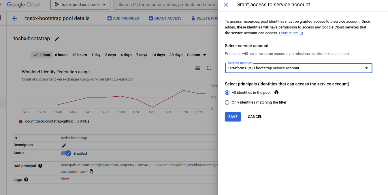 CICD WIP "connected service accounts" not granted access · Issue #1441 · GoogleCloudPlatform ...