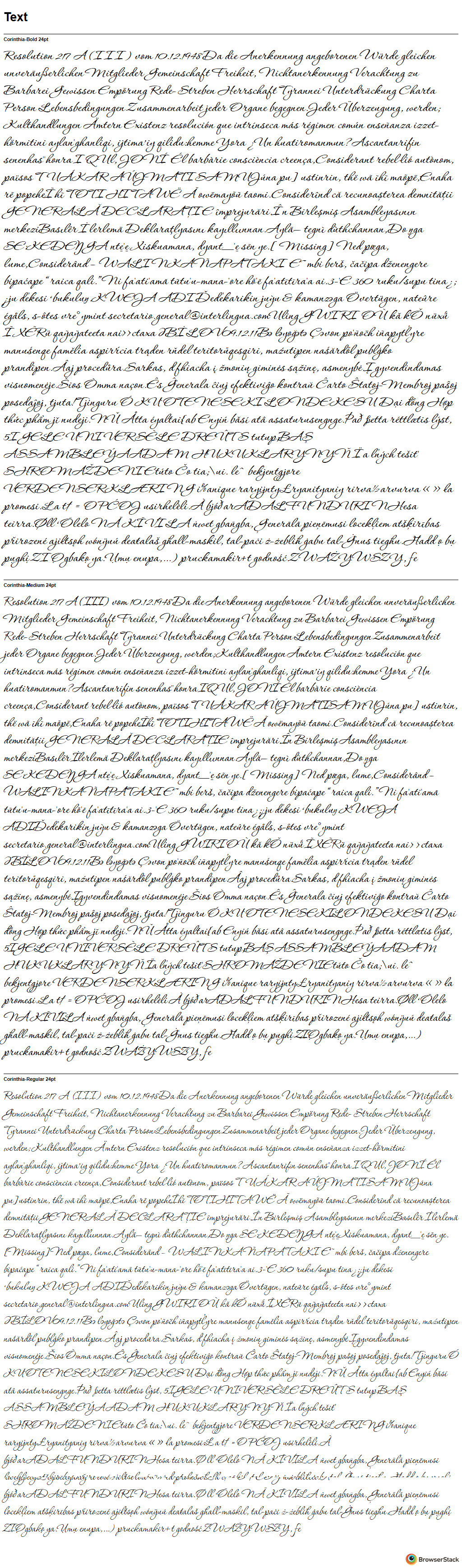 Browsers preview · Issue #5 · googlefonts/corinthia · GitHub