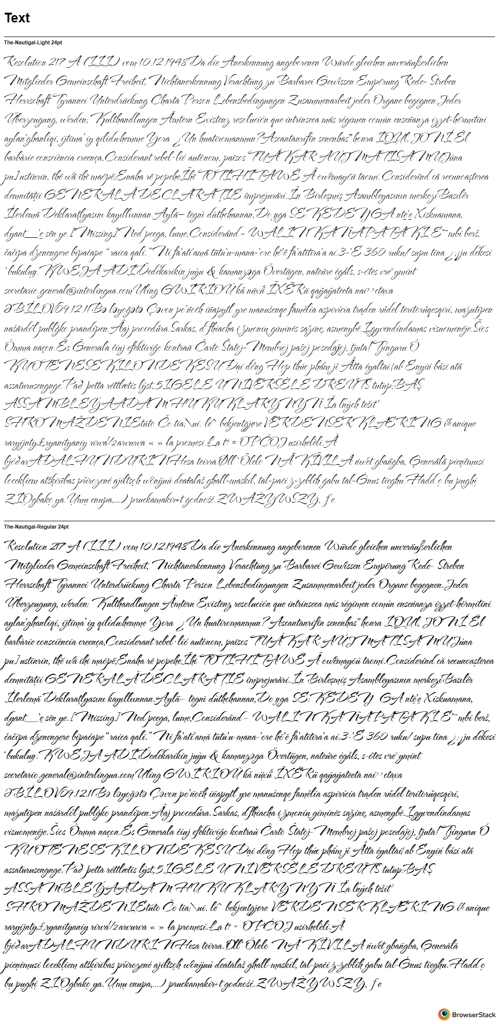 Browsers Preview · Issue #5 · googlefonts/the-nautigal · GitHub