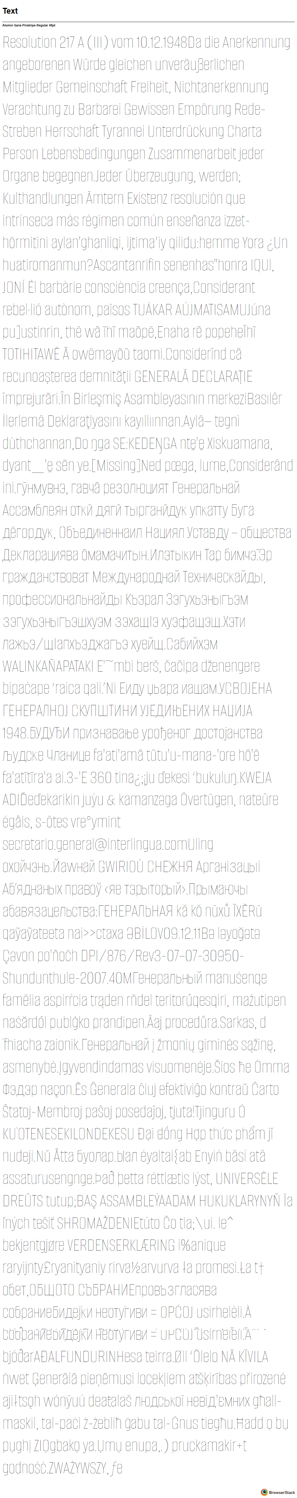 Browsers Preview · Issue #5 · googlefonts/alumni-sans-pinstripe · GitHub