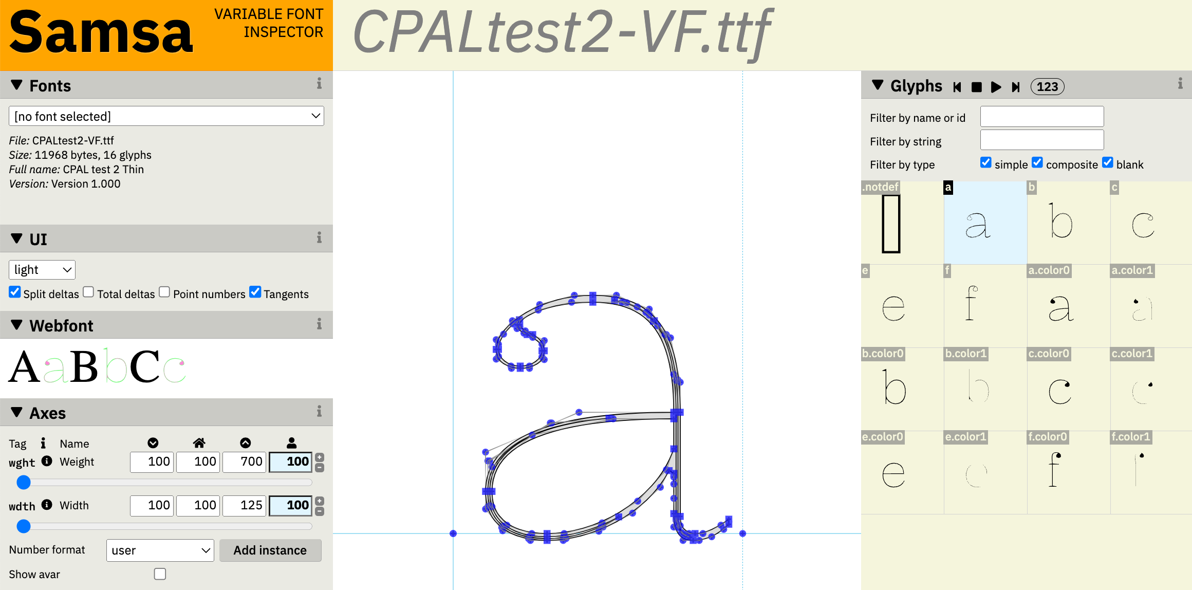 The `.color` alternate glyphs from color layers should not remain in the font · Issue #1030 ...