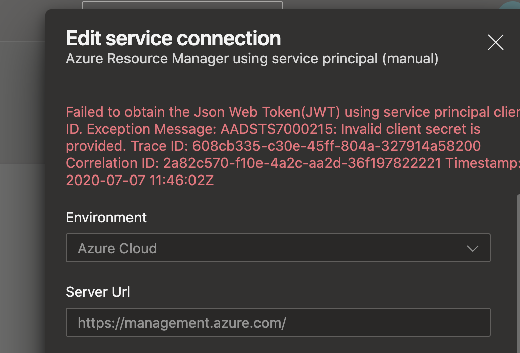 azuredevops provider causes error="exit status 2" when run in pipeline · Issue #26 · microsoft ...