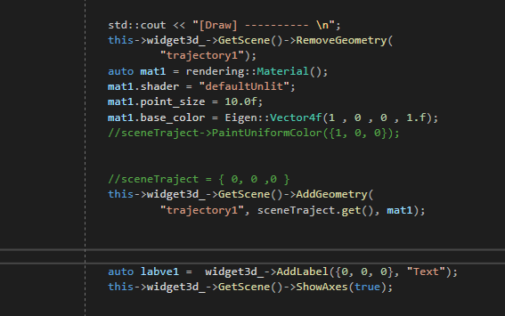 How to add the Label3D Text to GUI::SceneWidget in Open3D? · Issue #4662 · isl-org/Open3D · GitHub