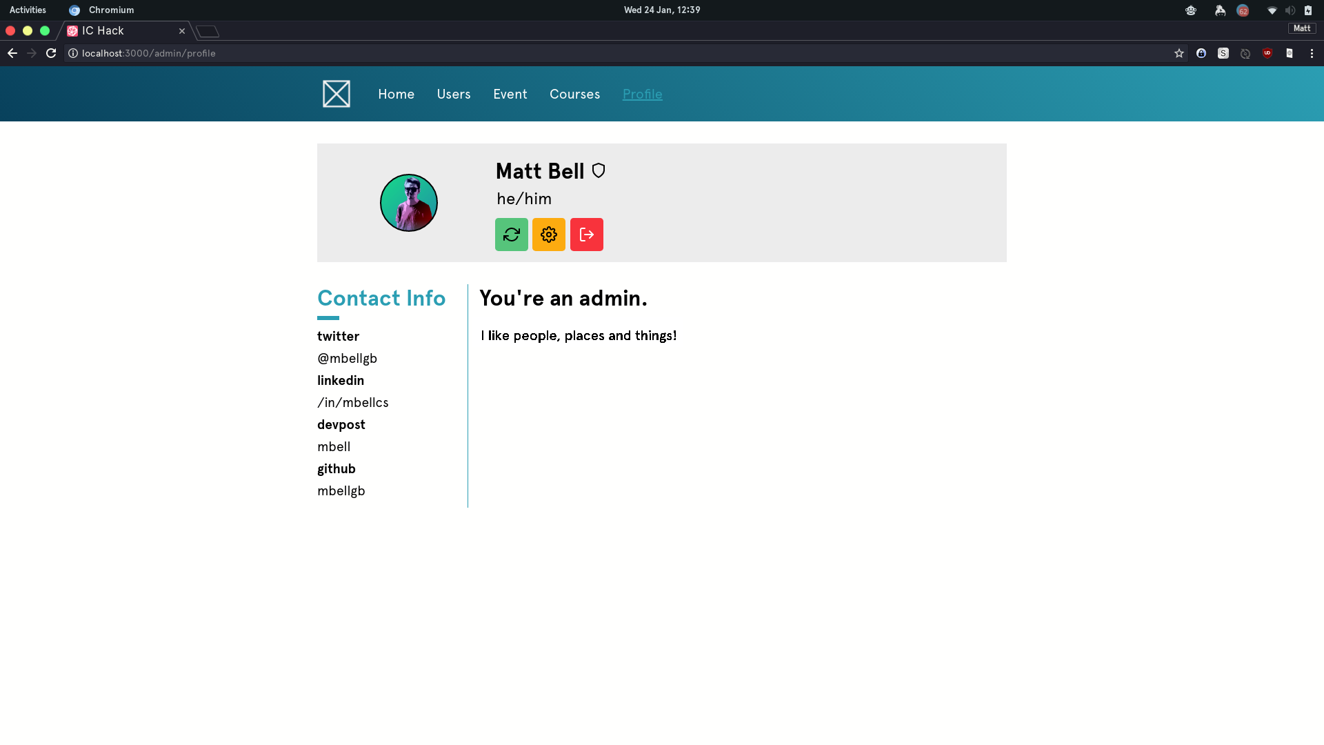 Add space for pronouns on user profile · Issue #61 · maisieccino/omni-dash · GitHub