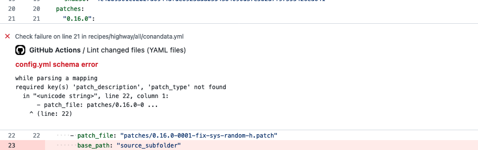 Service Improve Yaml Linter Error Message For Missing Keywords In Conandatayml · Issue 13778 