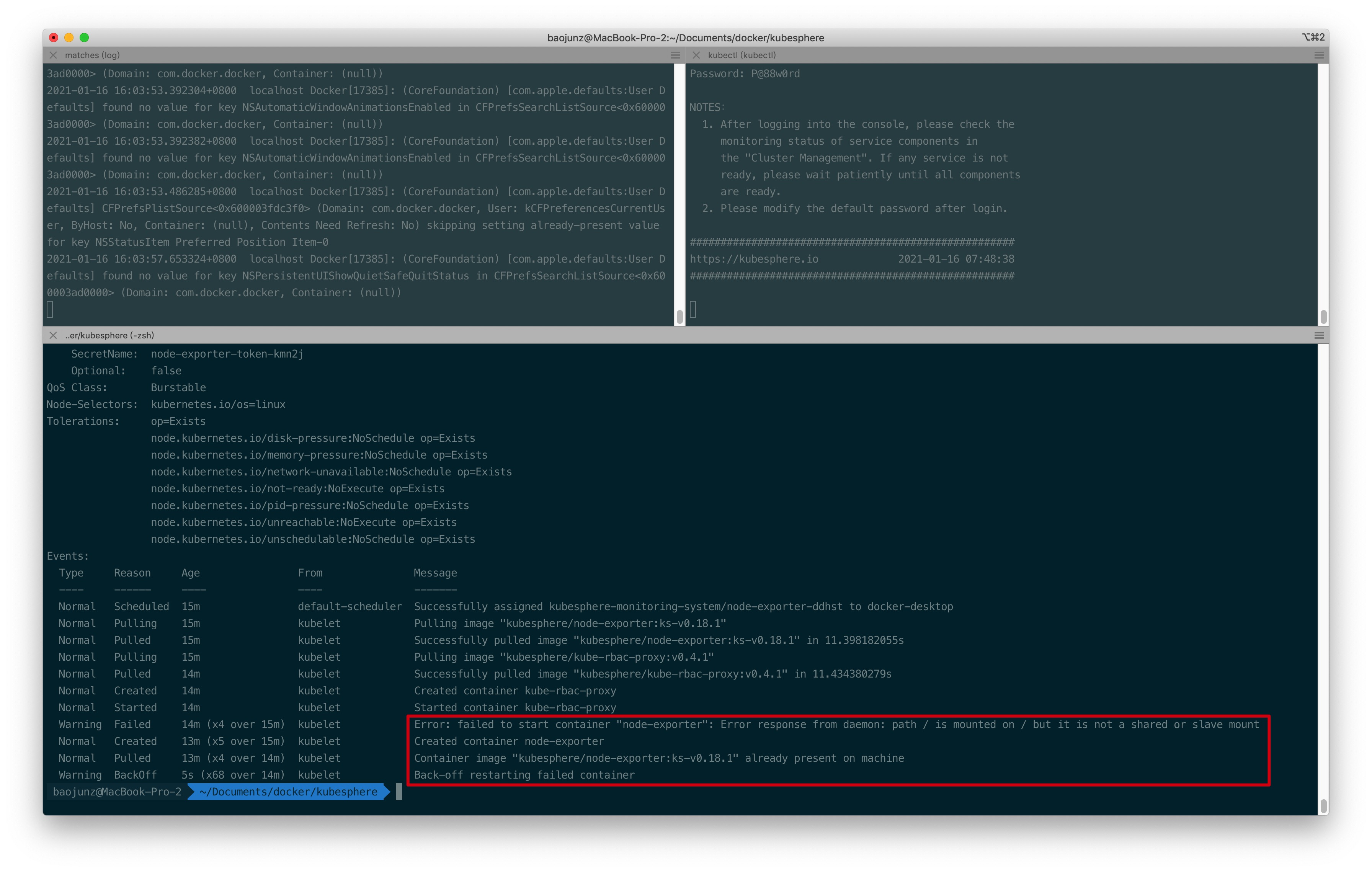 node-exporter CrashLoopBackOff · Issue #953 · kubesphere/website · GitHub