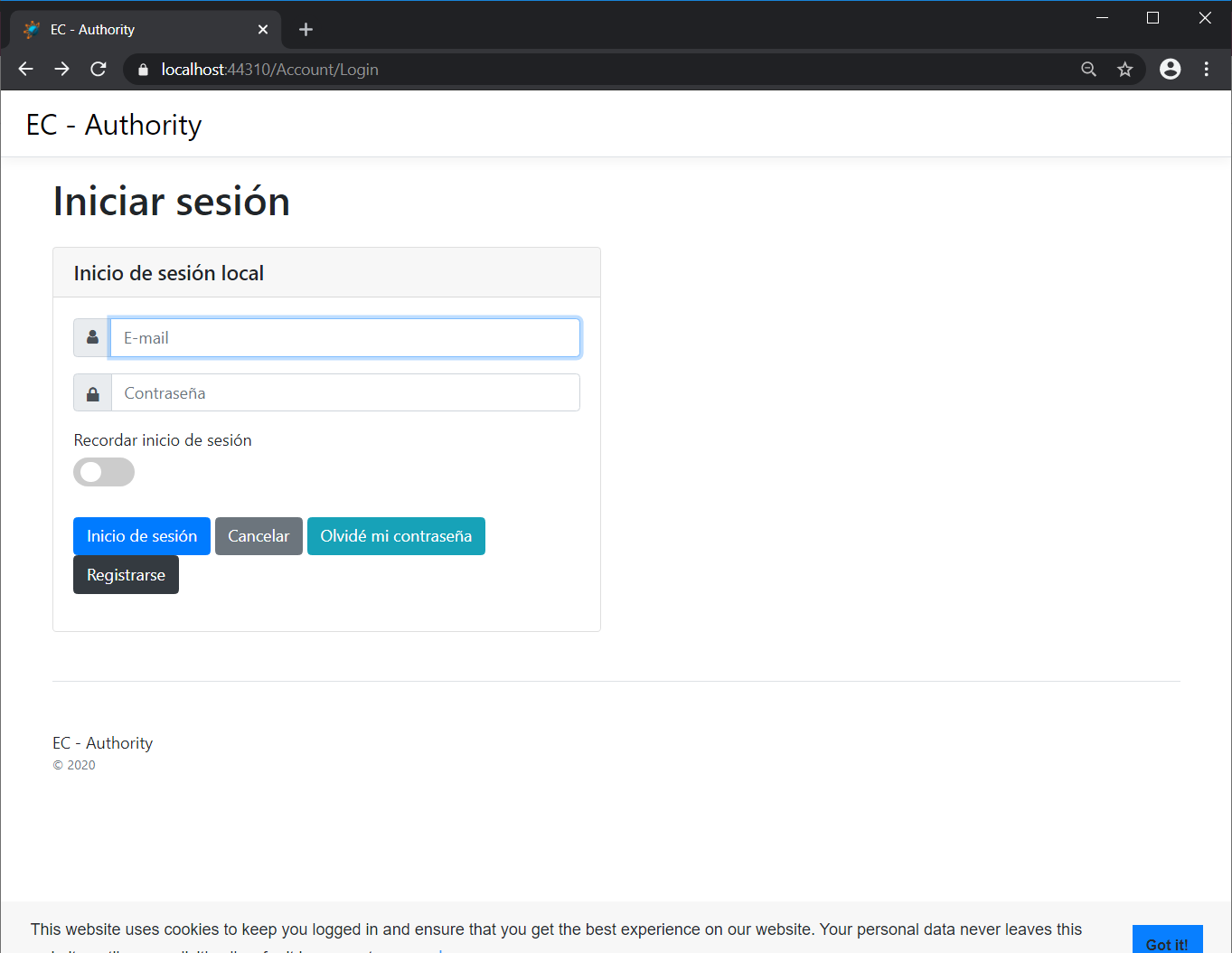 Register User · Issue #677 · skoruba/IdentityServer4.Admin · GitHub