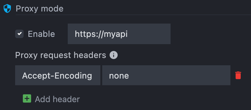 Decode Gzip Deflate Automatically When Mocking A Proxied Request · Issue 452 · Mockoon Mockoon