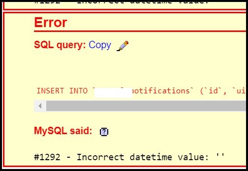 Error SQL query: "Copy" doesn't copy · Issue #18241 · phpmyadmin ...