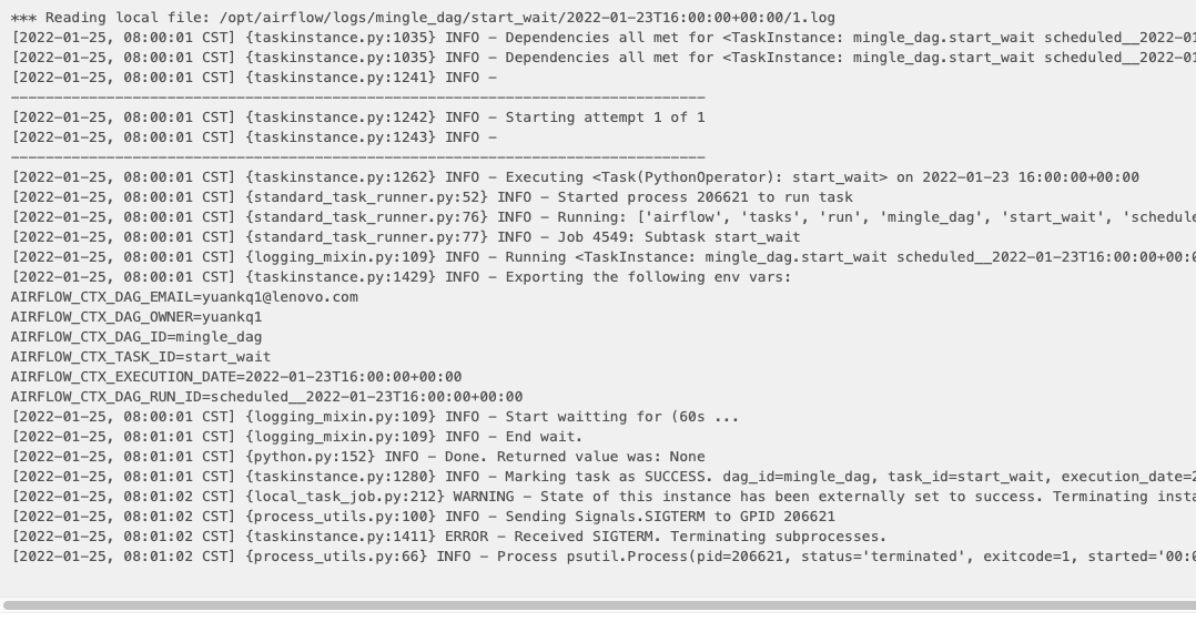 Wrong Time In Tasks Log Interface · Issue 21081 · Apacheairflow · Github