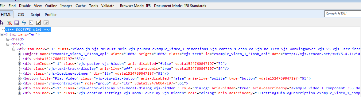 Videos not playing on IE8 · Issue #5125 · videojs/video.js · GitHub