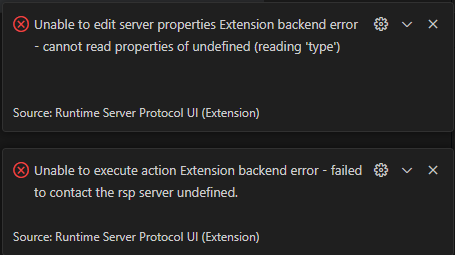 Contextual Menu showing where it shouldn't · Issue #283 · redhat-developer/vscode-rsp-ui · GitHub