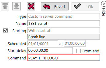 Unable to use Custom command · Issue #51 · jaskie/PlayoutAutomation · GitHub