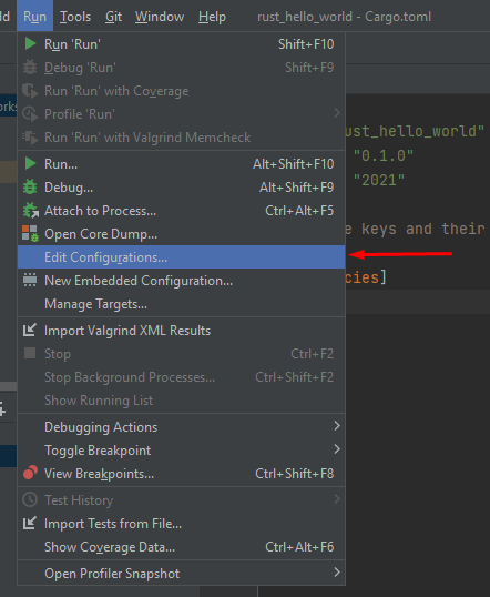 Connecting to remote target for Build&Run causing `Invalid Data: Run ...