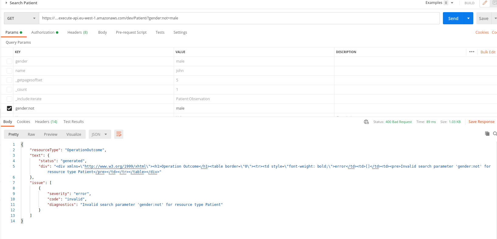 Search for multiple identifiers · Issue #304 · awslabs/fhir-works-on ...