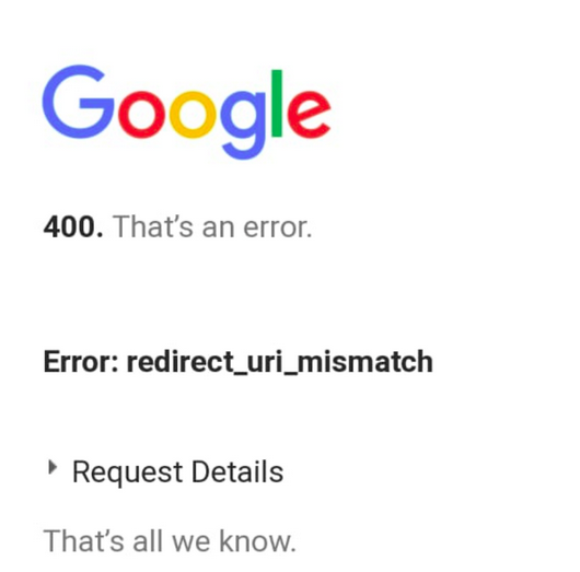 [docs] Error 400 on sign in on IOS · Issue #9498 · expo/expo · GitHub