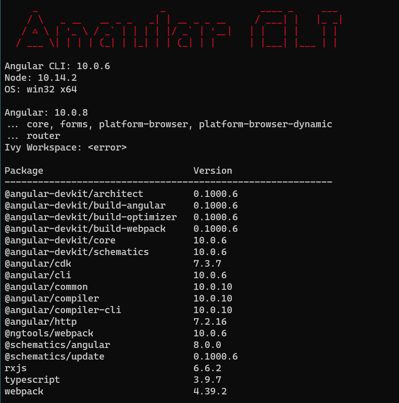 Ivy workspace: · Issue #18587 · angular/angular-cli · GitHub