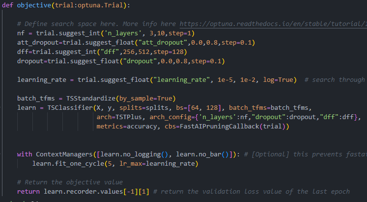 Optuna With Tstplus · Issue 583 · Timeseriesai Tsai · Github