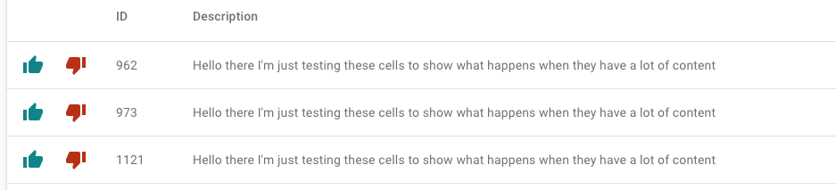 Table Cell Formatting Width · Issue #1625 · mbrn/material-table · GitHub