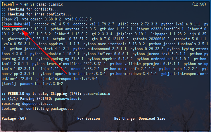 Show build dependencies grouped separately · Issue #664 · actionless/pikaur · GitHub