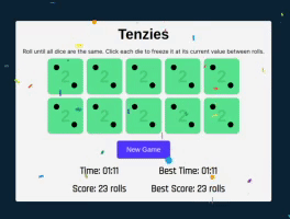 GitHub - elh-art/tenzies_game_react: Tenzies Game by Scimba with my extra features (React)