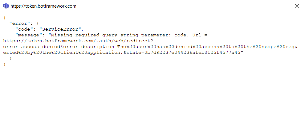 Return to application without granting consent displays Error Message · Issue #6137 · microsoft ...