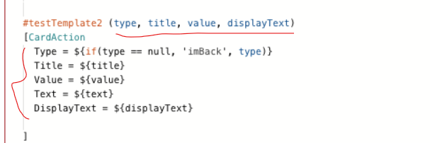 messageBack returns "Object serialized to String. JObject instance ...