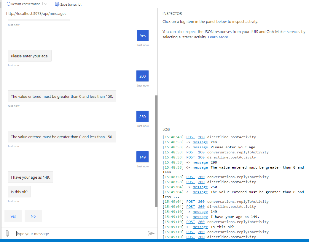 RetryPrompt only displayed once · Issue #2690 · microsoft/botbuilder-dotnet · GitHub