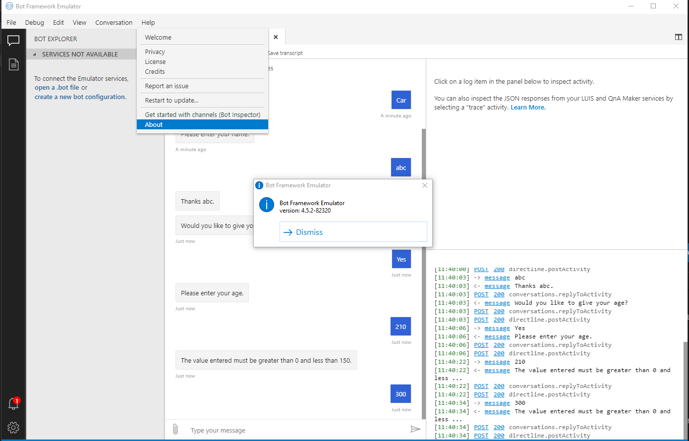 RetryPrompt only displayed once · Issue #2690 · microsoft/botbuilder-dotnet · GitHub