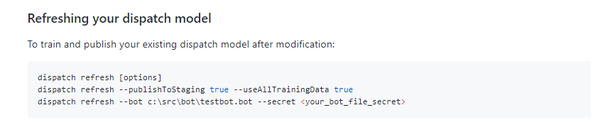 Unable to create a dispatch model from Staging version of Luis App's · Issue #1413 · microsoft ...