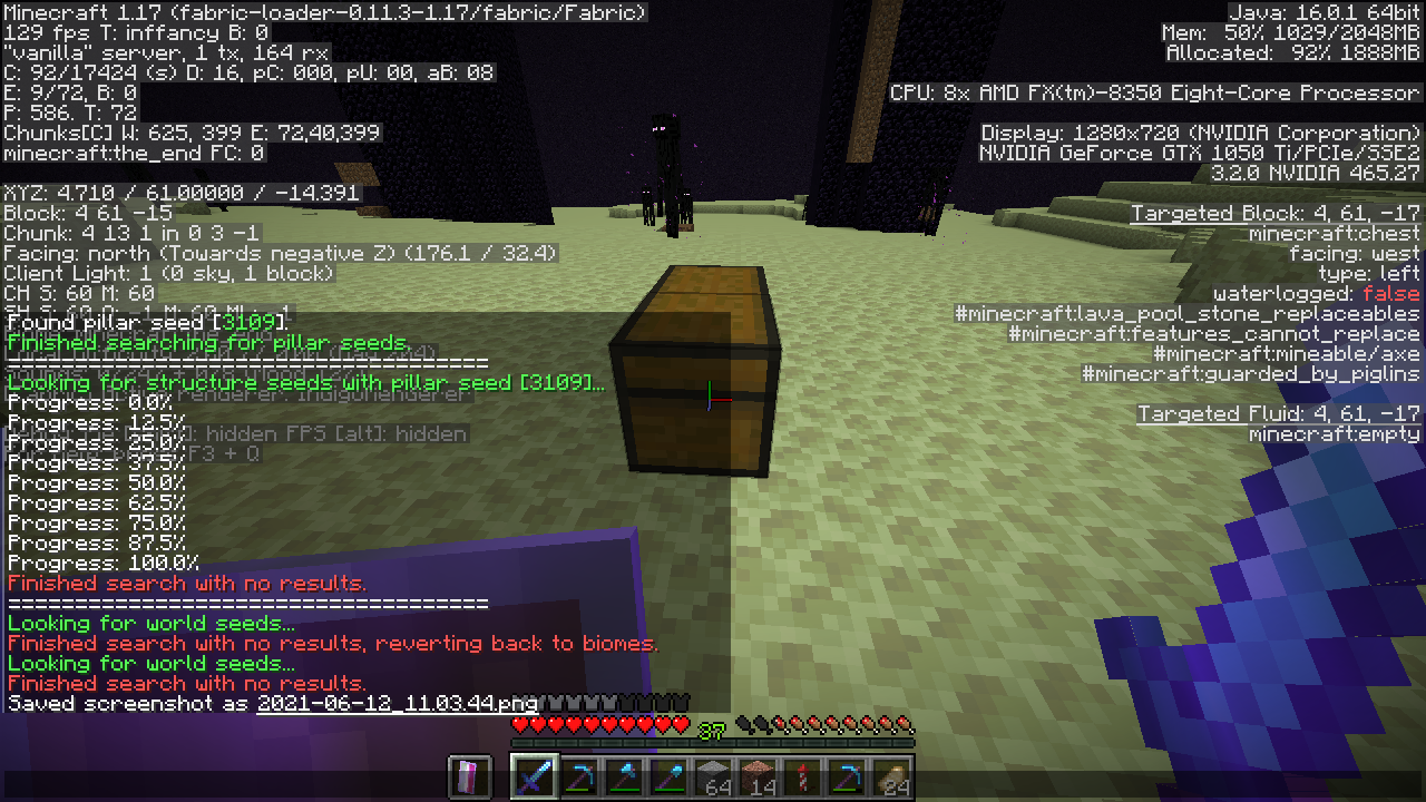 SeedCracker not working on a realm · Issue #215 · KaptainWutax/SeedCracker · GitHub