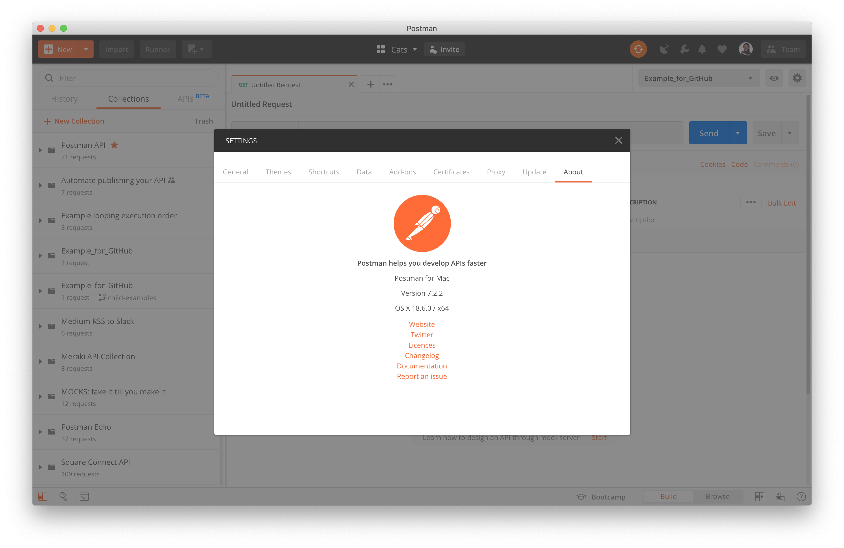 Update "Licence" to "License" on About screen · Issue #6805 ...