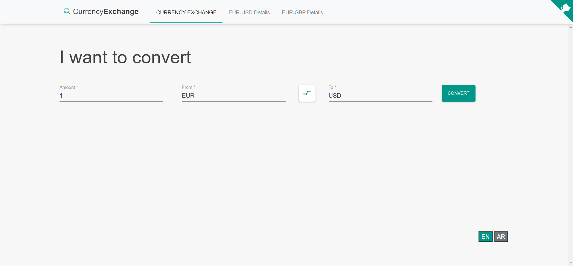 GitHub - mobasherahmed/CurrenyExchanger
