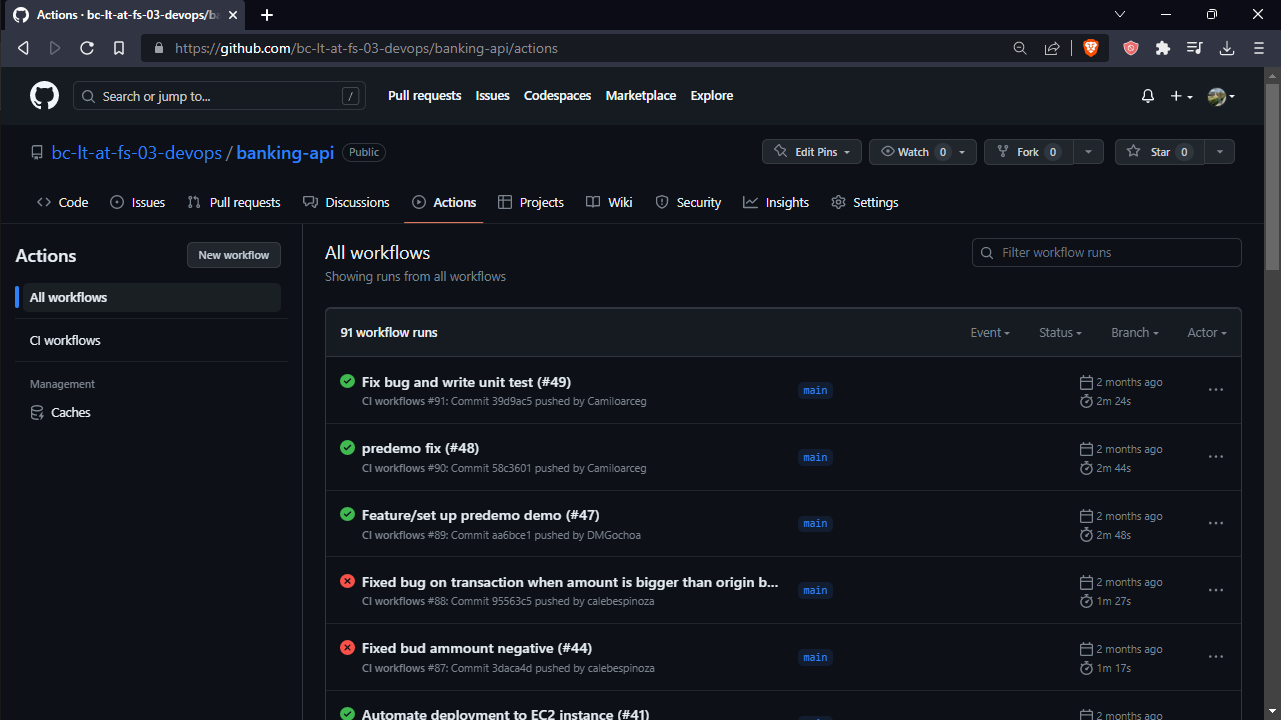 GitHub - kevingaray/CI-Bank: Bank api on python and CI with github Actions