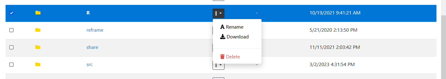 download button in dropdown doesn't alert properly · Issue #2629 · OSC/ondemand · GitHub
