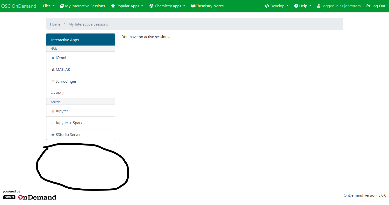 development panel missing when changing the navbar · Issue #2756 · OSC/ondemand · GitHub