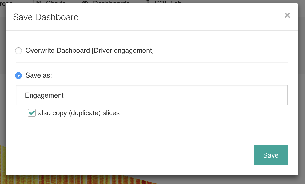 Duplicate a dashboard with all it's slices? · Issue #4963 · apache/superset · GitHub