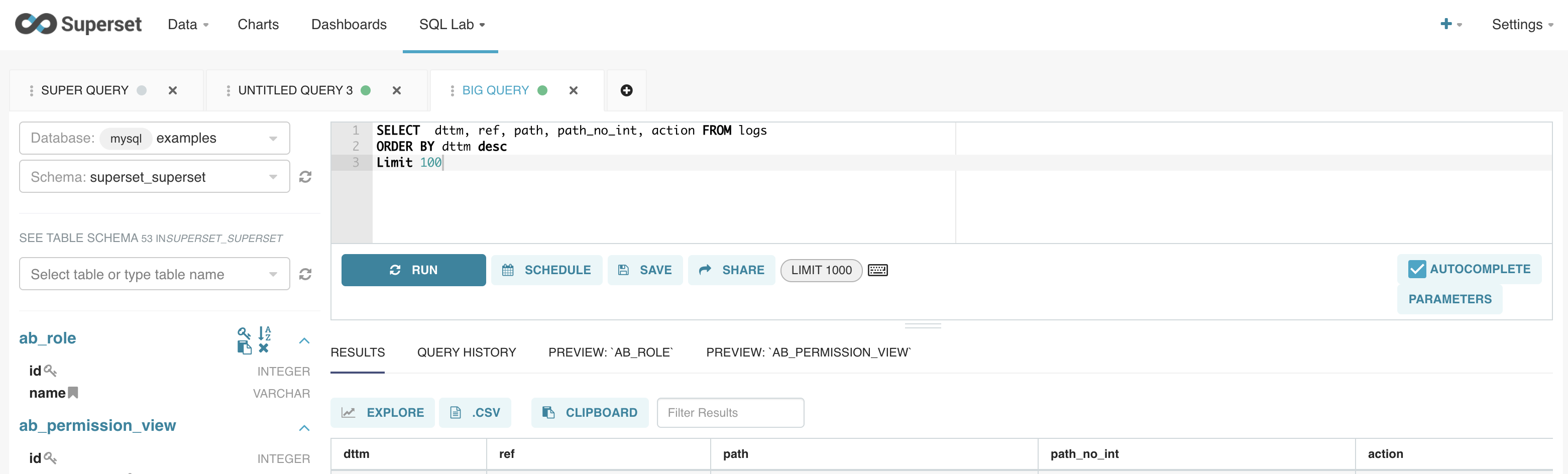 Sql Lab Problems Displaying Buttons In Toolbar And Icons In Table Context Menu · Issue 11715