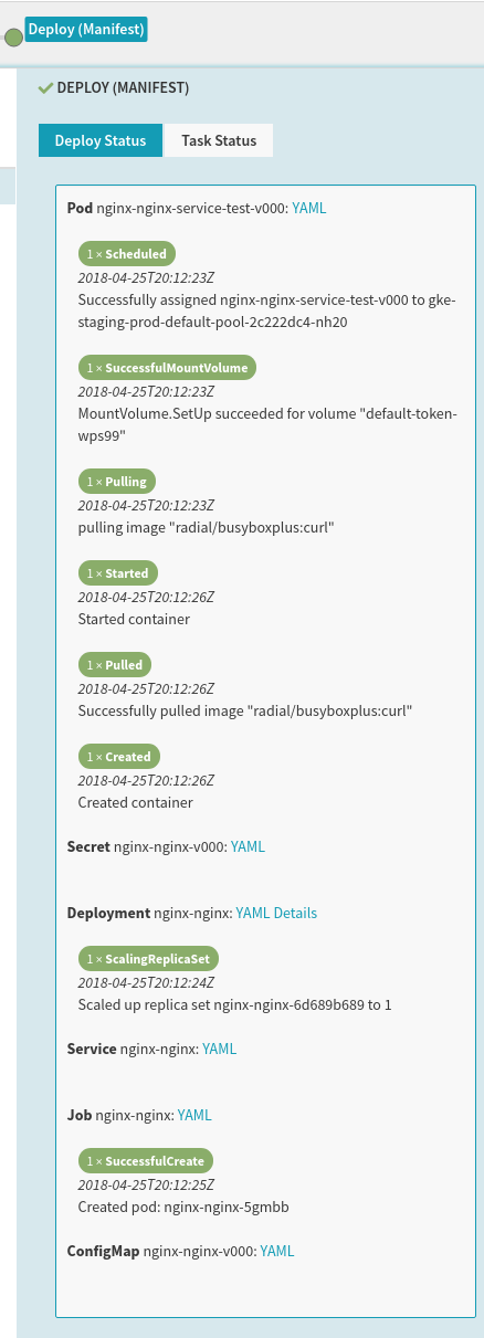 [kubernetes v2] Augment Manifest Deployment UI with status from Rollout ...