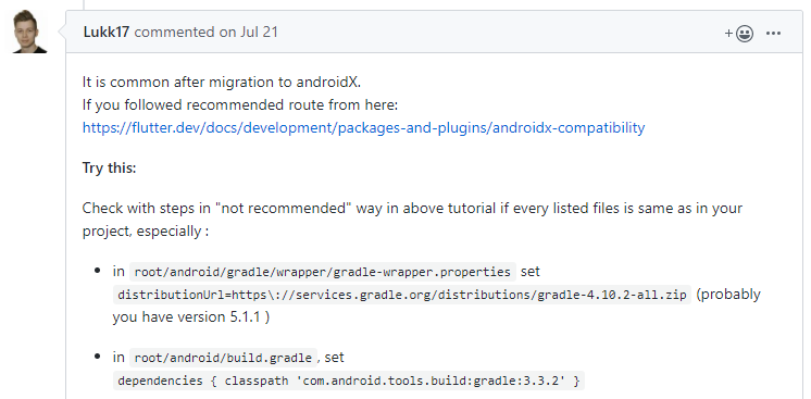 Improve error message on "Gradle task assembleDebug failed with exit code 1" · Issue #41766 ...