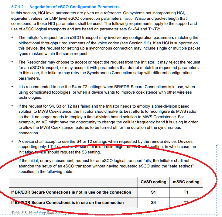 Use other eSCO configuration parameters if AUDIO is not established · Issue #424 · bluekitchen ...