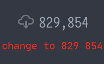 Digit grouping symbol to match system setting · Issue #20863 · atom ...